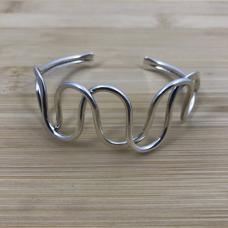 Crossing Paths Silver Bracelet - TBJOUX Sterling Silver